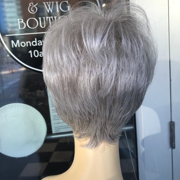 Accessories | Silver Short Pixie Cut Wig | Poshmark